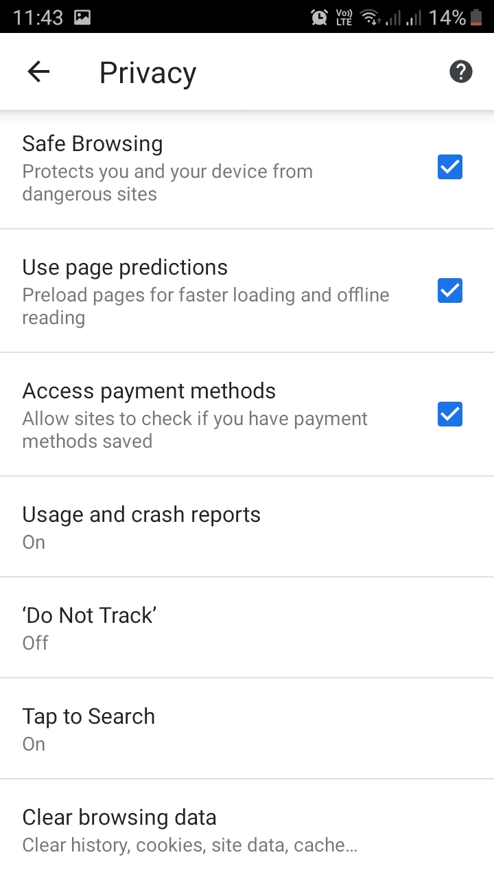 Reset cookies on Android | fleeq.io