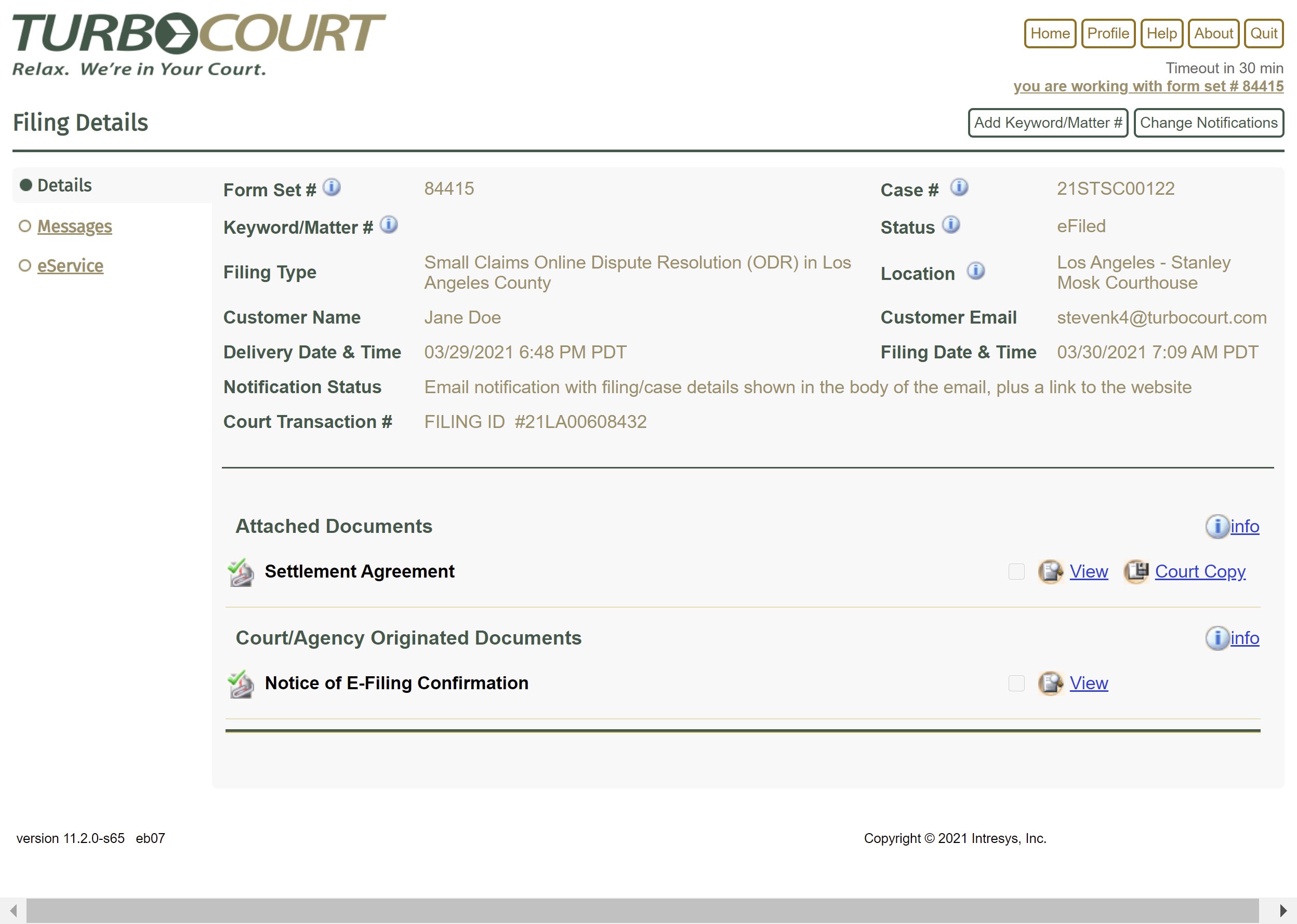 LA ODR - Accessing Court-Conformed Copies | fleeq.io