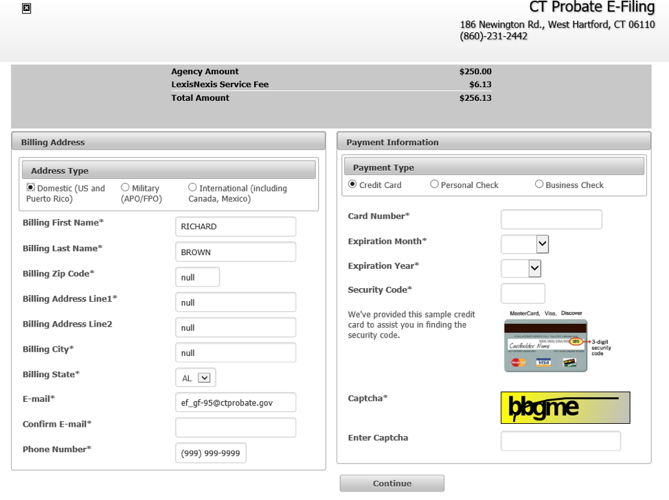 CT Initial Filing with Payment | fleeq.io