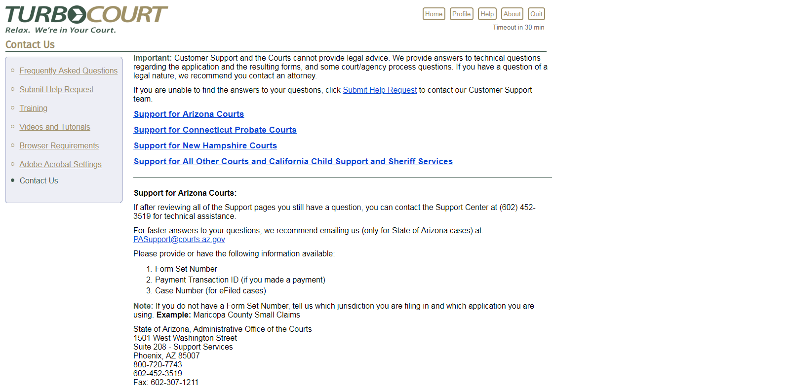 TurboCourt SMS Text Functionality | fleeq.io