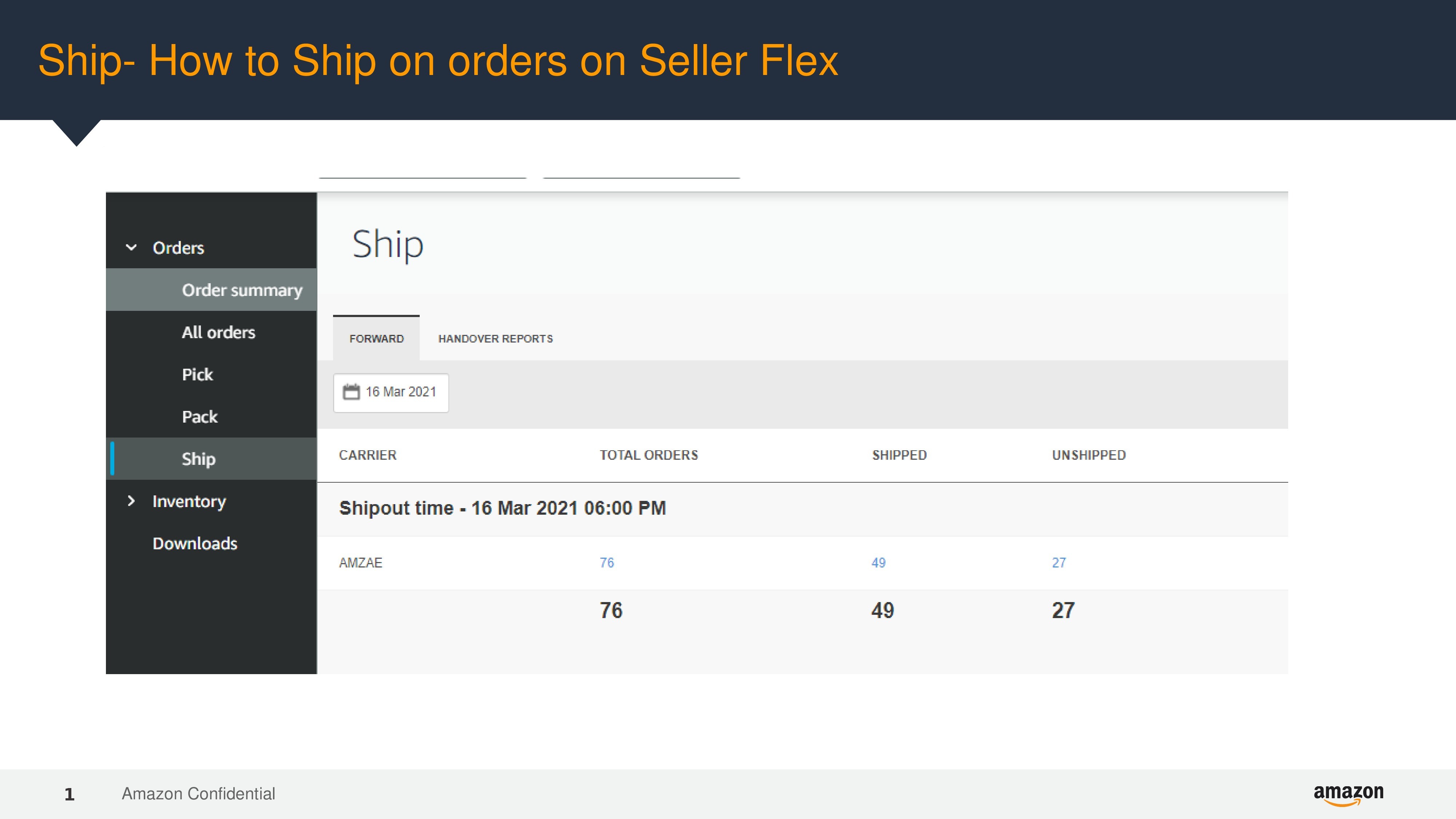 Seller Flex- How to ship orders | fleeq.io