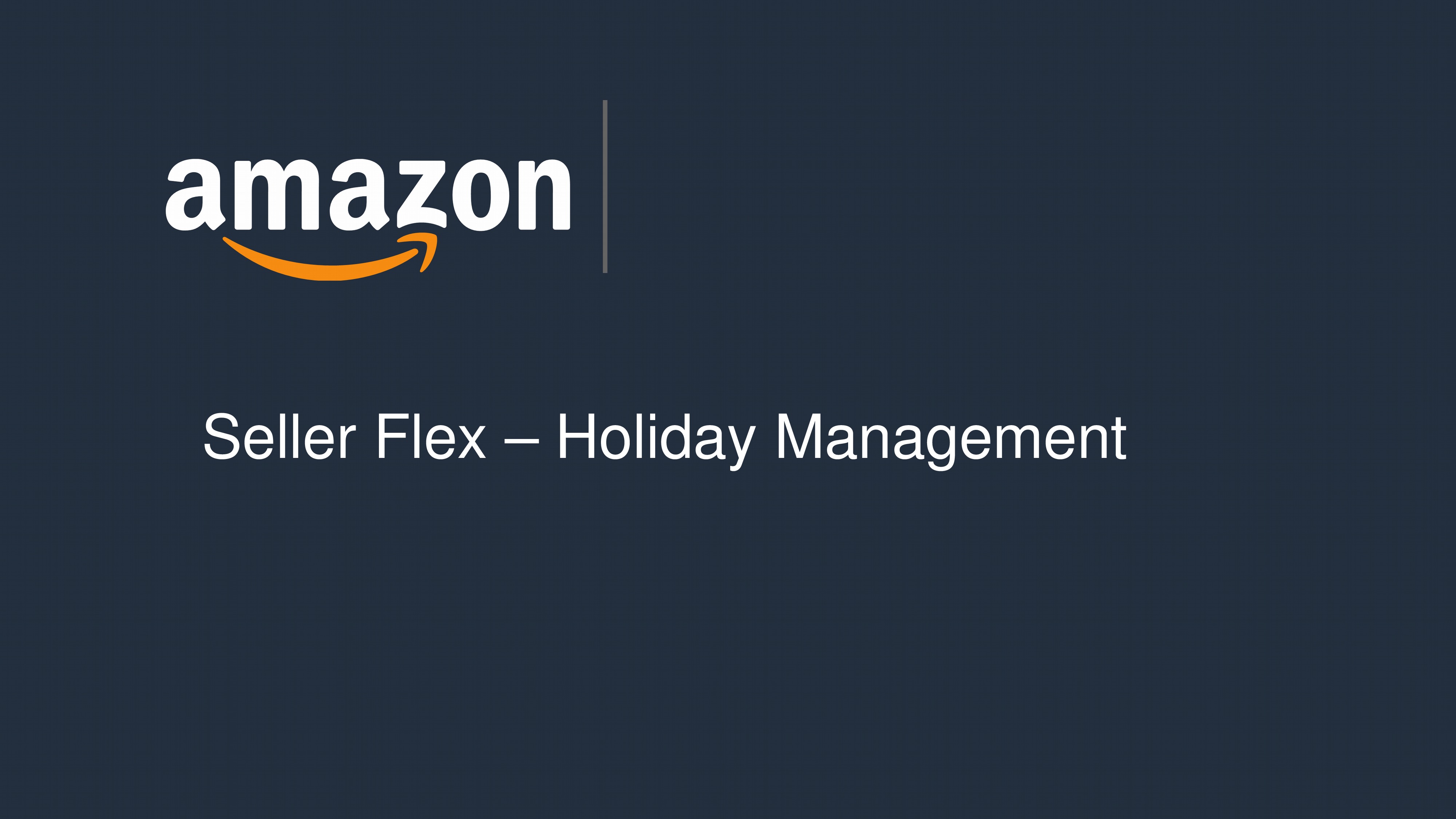Seller flex holiday management | fleeq.io